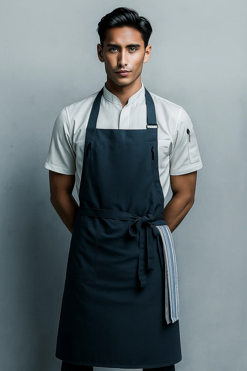 Large size blue chef Aprons | Ace Chef | Large Chef Aprons| – Ace Chef ...